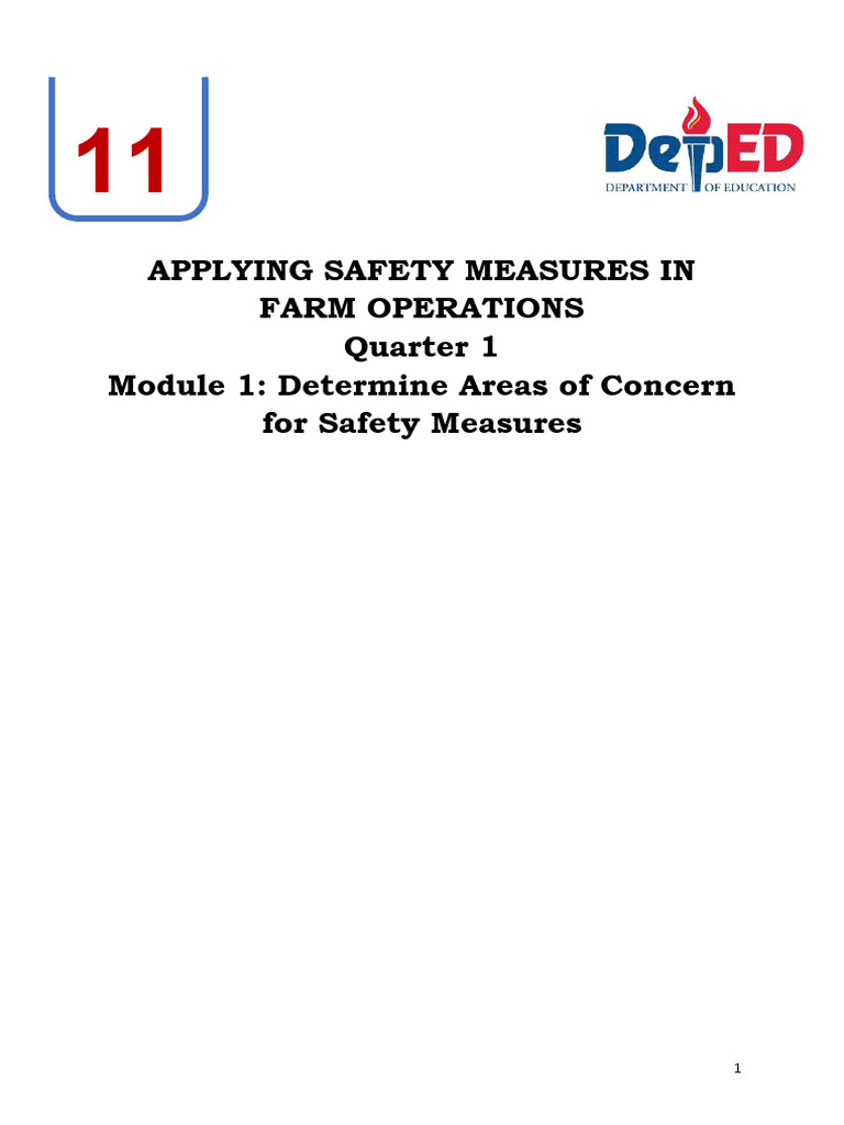AgriCrops Production G11 Module 1 Q1 | PDF | Agriculture | Agricultural ...