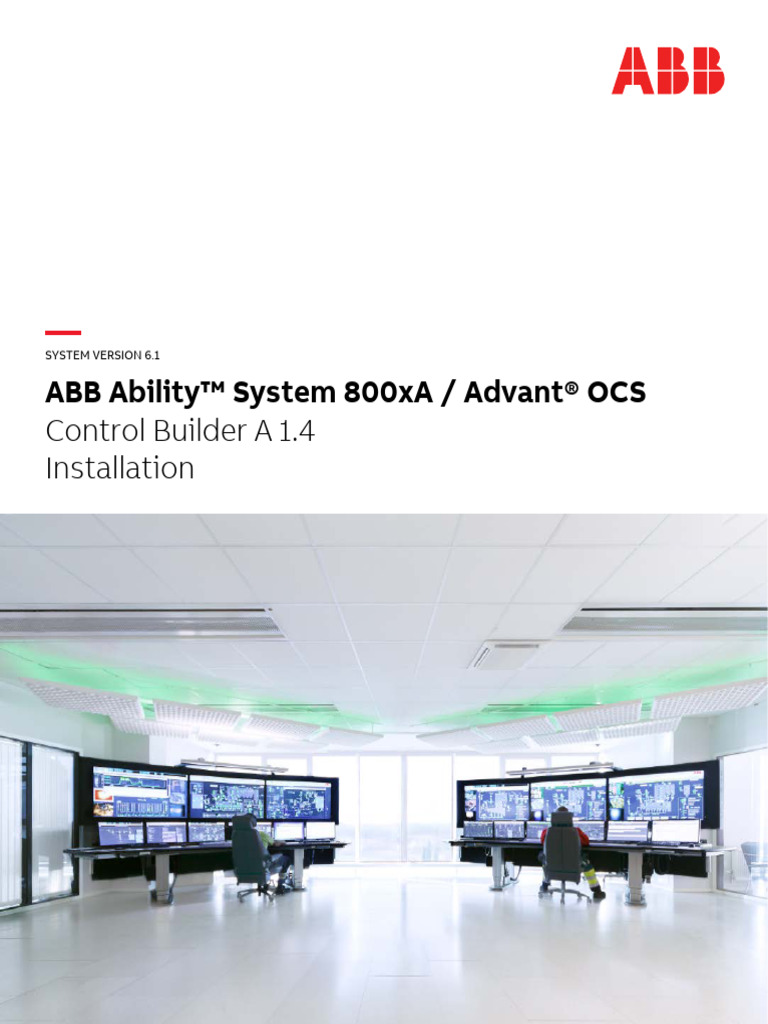 3BSE066174R301 A en System 800xa 6.1 Advant OCS Control Builder A 1.4 - Installation | Download ...