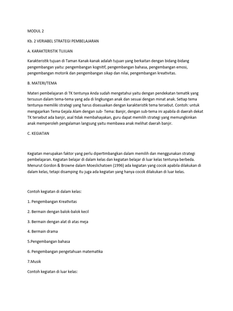 RKM Modul kb2 SP TK | PDF