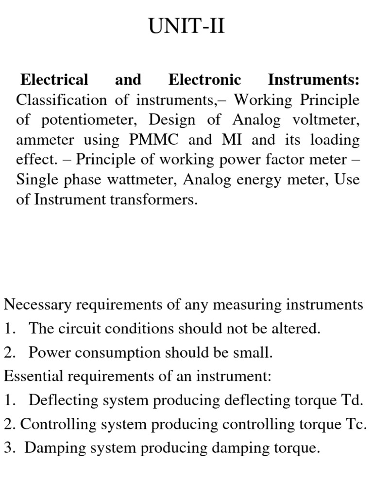 Mi Unit Ii | PDF | Inductor | Electromagnetic Induction