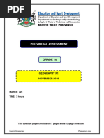 Geography Grade 10 Population Test | PDF | Xenophobia | Environmental ...