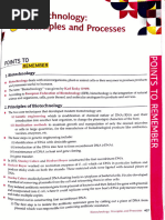 BIOTECHNOLOGY Principles & Processes | PDF | Plasmid | Restriction Enzyme