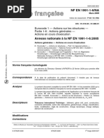 Charges d'exploitation selon l'Eurocode | PDF