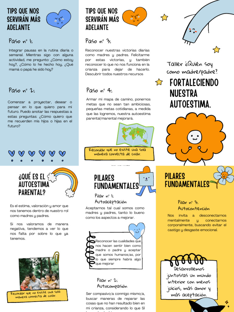Triptico Oficial | PDF | Autoestima | Sicología