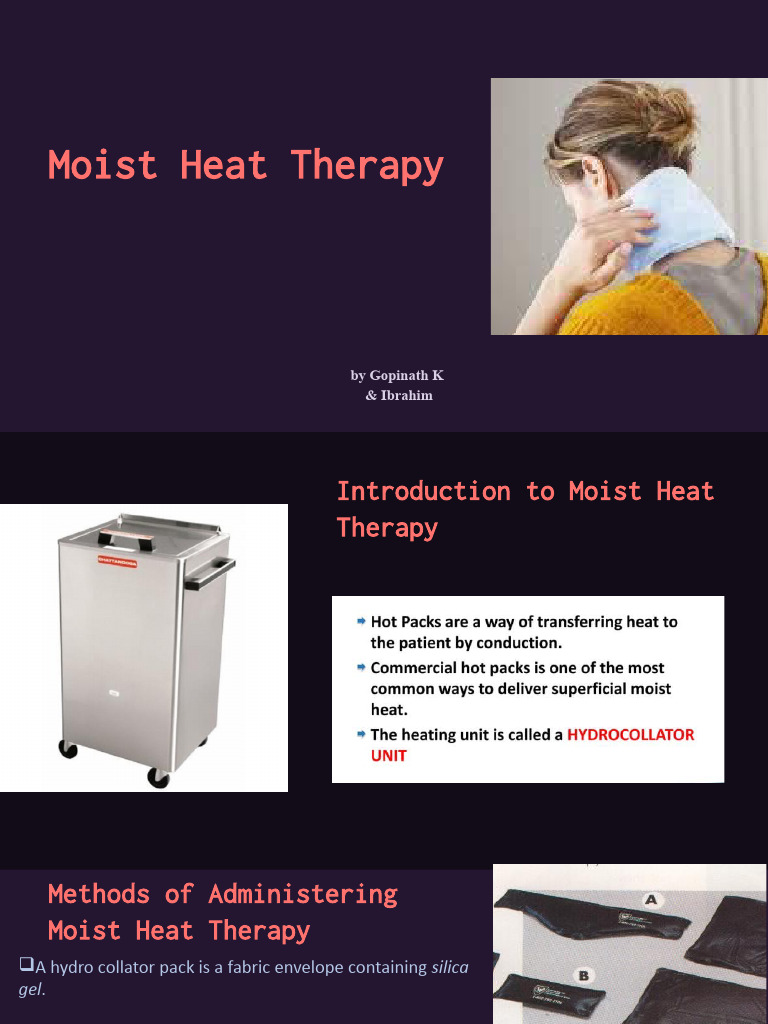 Moist Heat Therapy | PDF