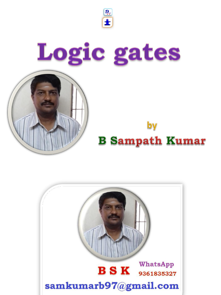Logic Gates and Boolean Algebra | PDF | Logic Gate | Mathematics