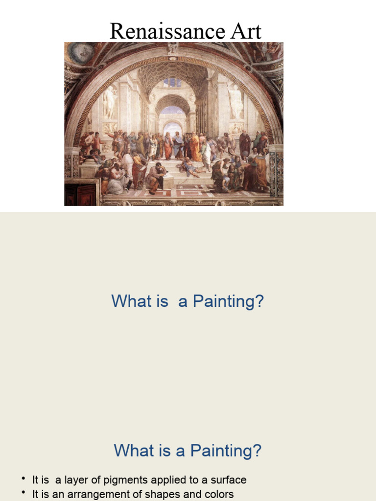 Renaissance Art | PDF | Composition (Visual Arts) | Paintings