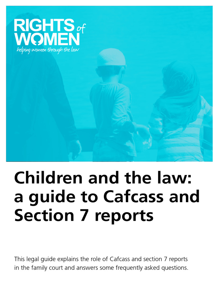 Children and The Law A Guide To Cafcass and Section 7 Reports ...