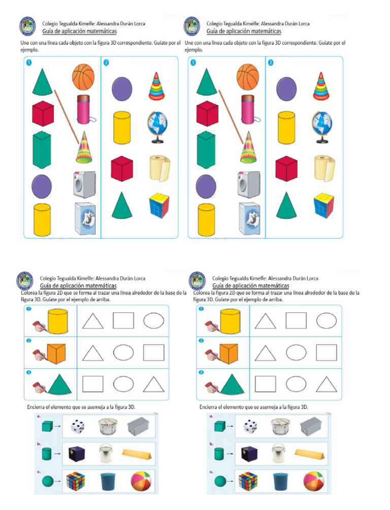 Guia de Figuras 3d 1 | PDF