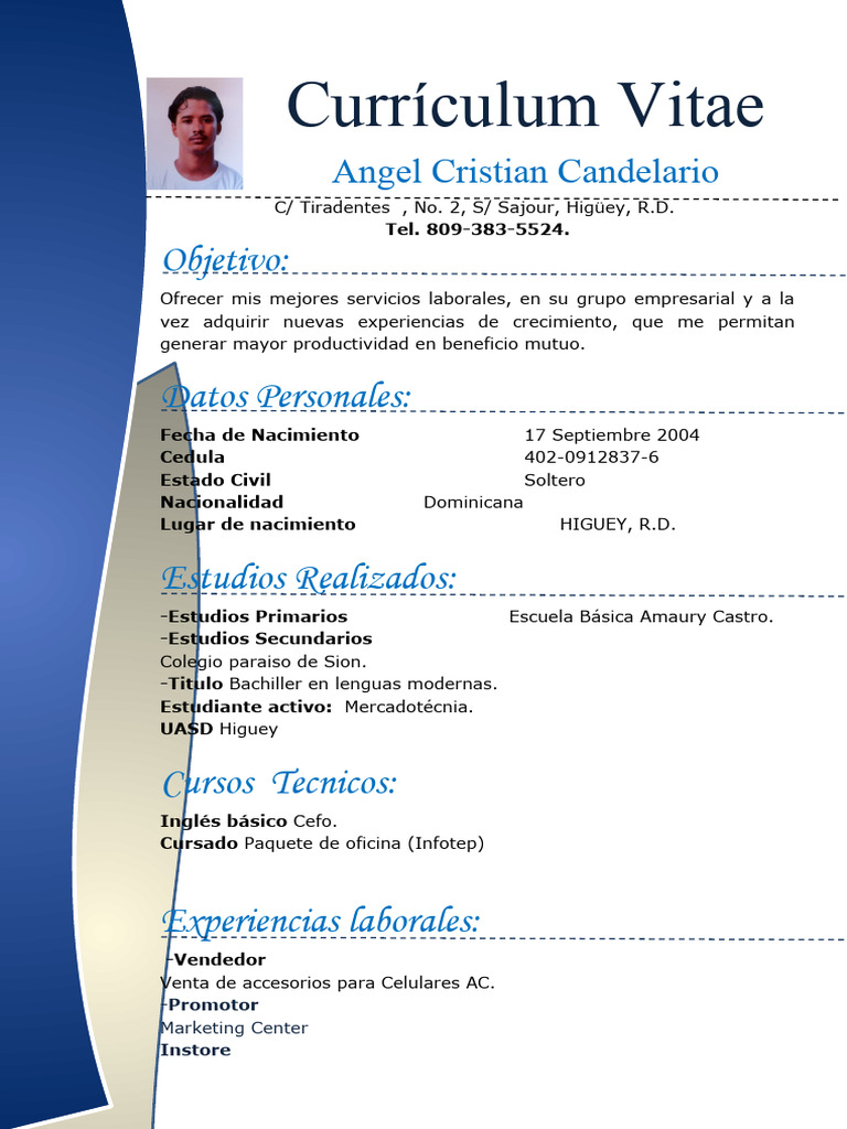Angel Cristian Candelario | PDF