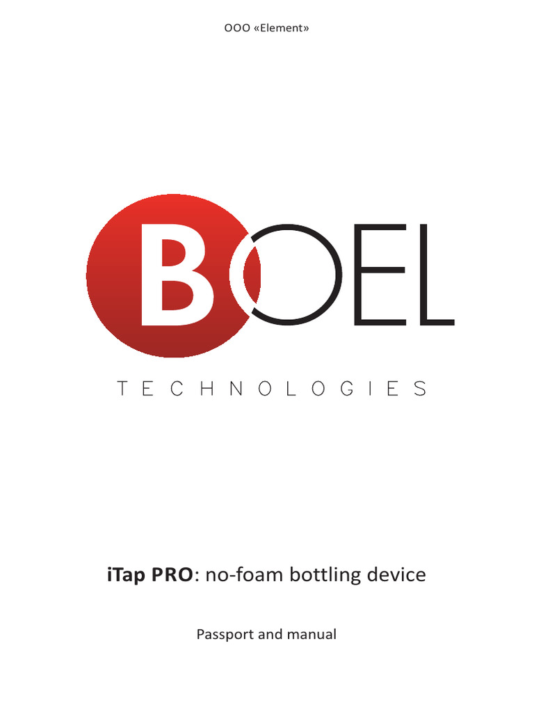 ITap PRO Manual | PDF | Throttle | Water