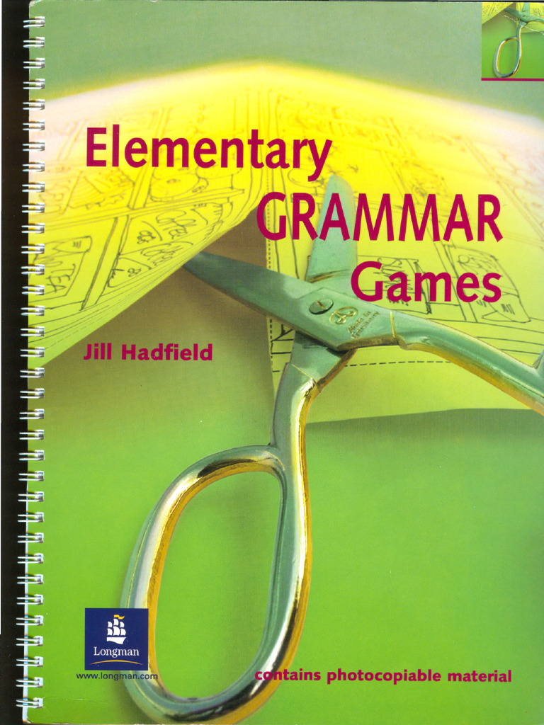 Elementary Grammar Games | PDF