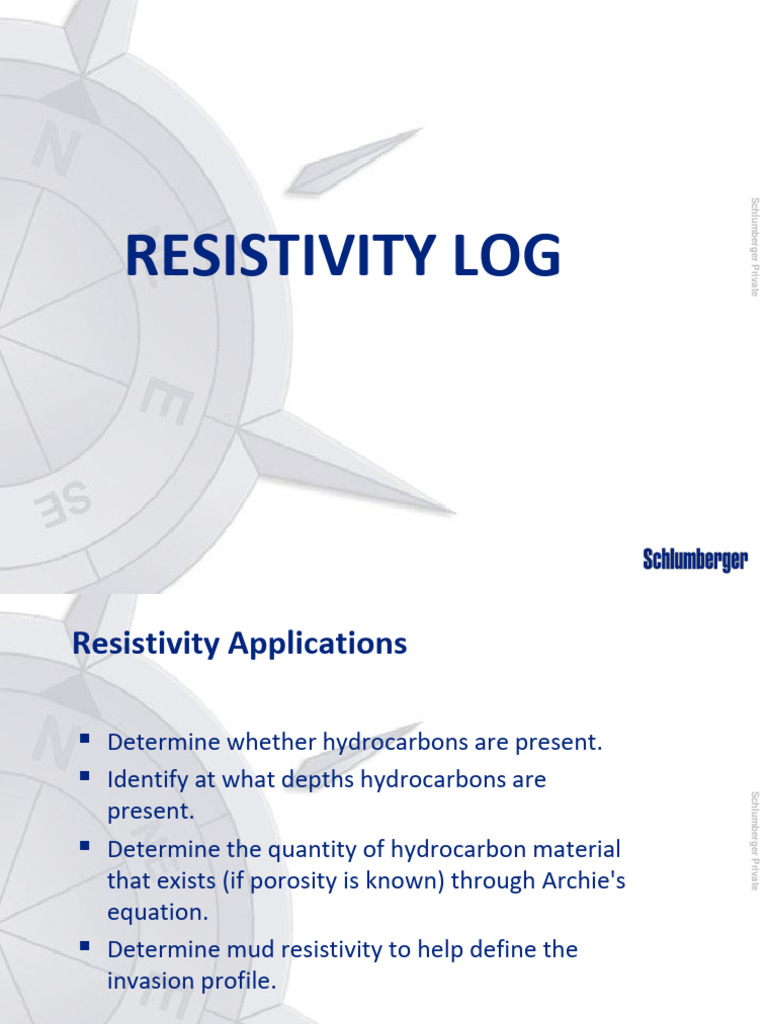 Resistivity Log | PDF