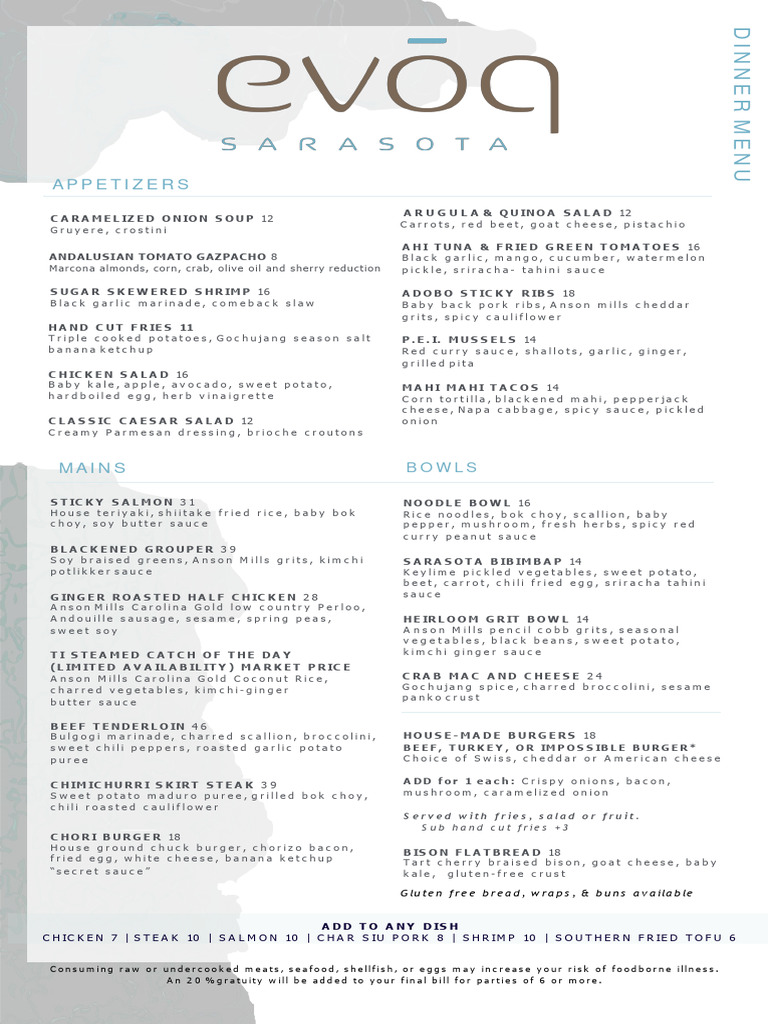 Unique House-Made Burger Menu | PDF
