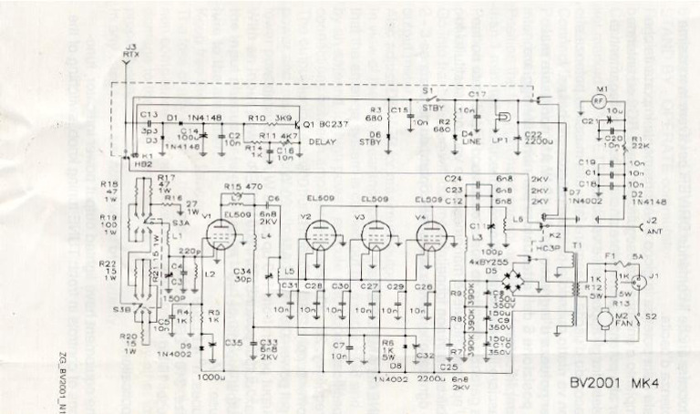 Zetagi BV2001 Mk4 SCH | PDF
