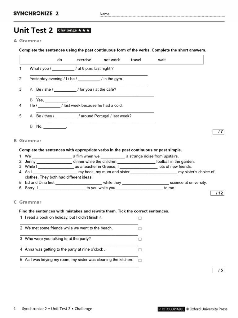 Sync2 U2 CH Revised | PDF