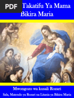 Litania Ya Bikira Maria | PDF