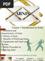 Definition, Origin, Types, Benefits and Equipments of Arnis | PDF ...