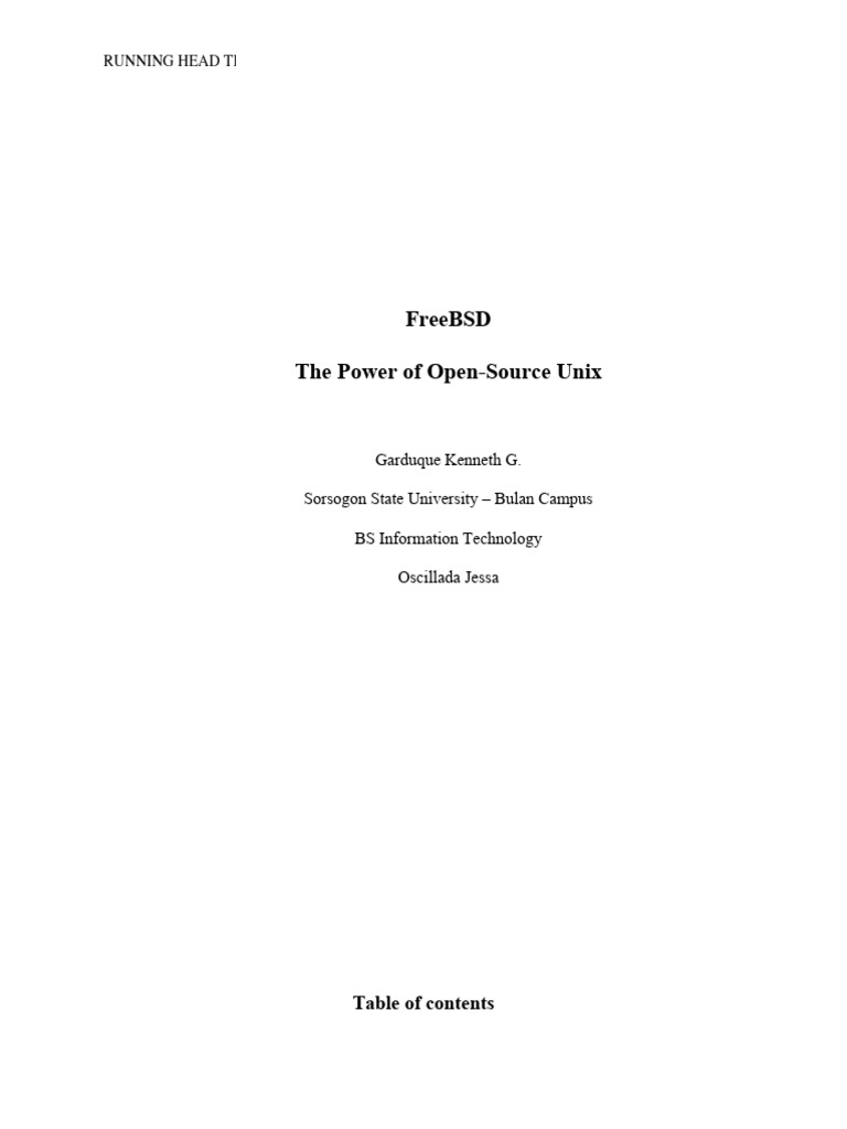 Freebsd | PDF | Berkeley Software Distribution | Unix