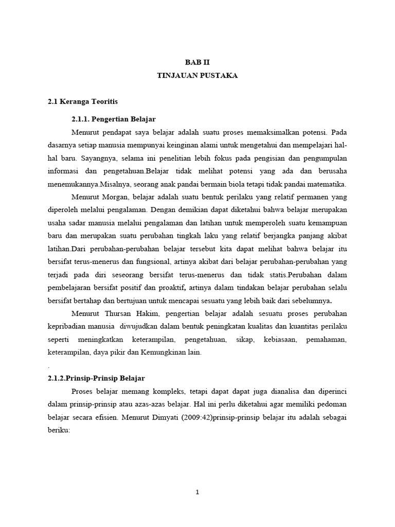 Bab 2 Dan Bab 3 | PDF