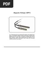 Magnetic Pickup Unit Testing Guide | PDF