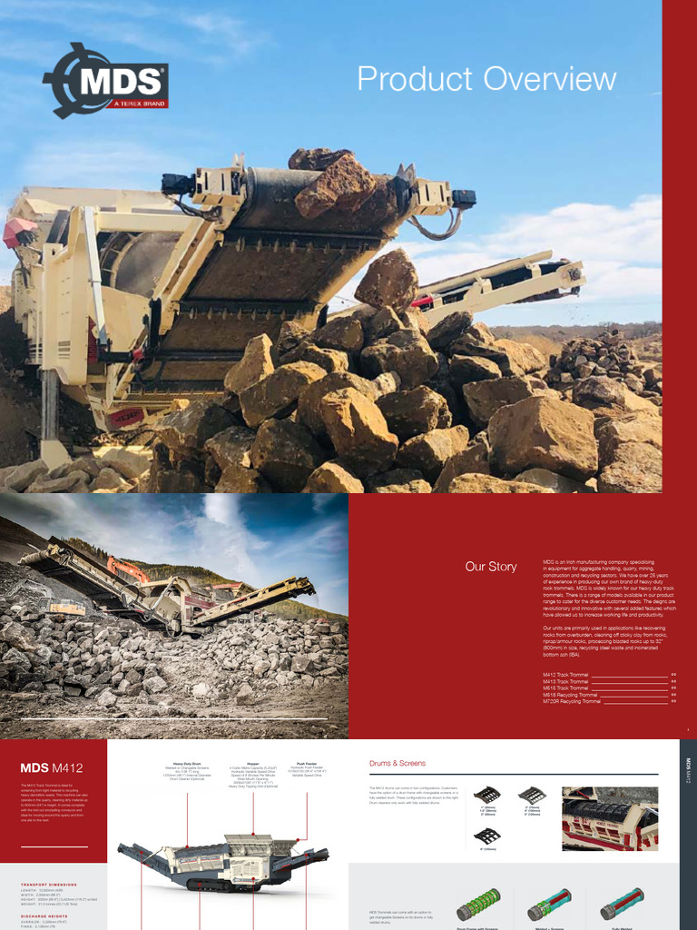 MDS - Product Overview Brochure - Web | PDF | Belt (Mechanical) | Vehicles