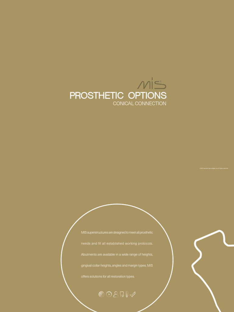 MIS Conical Connection Prosthetic Options | PDF | Dental Implant ...