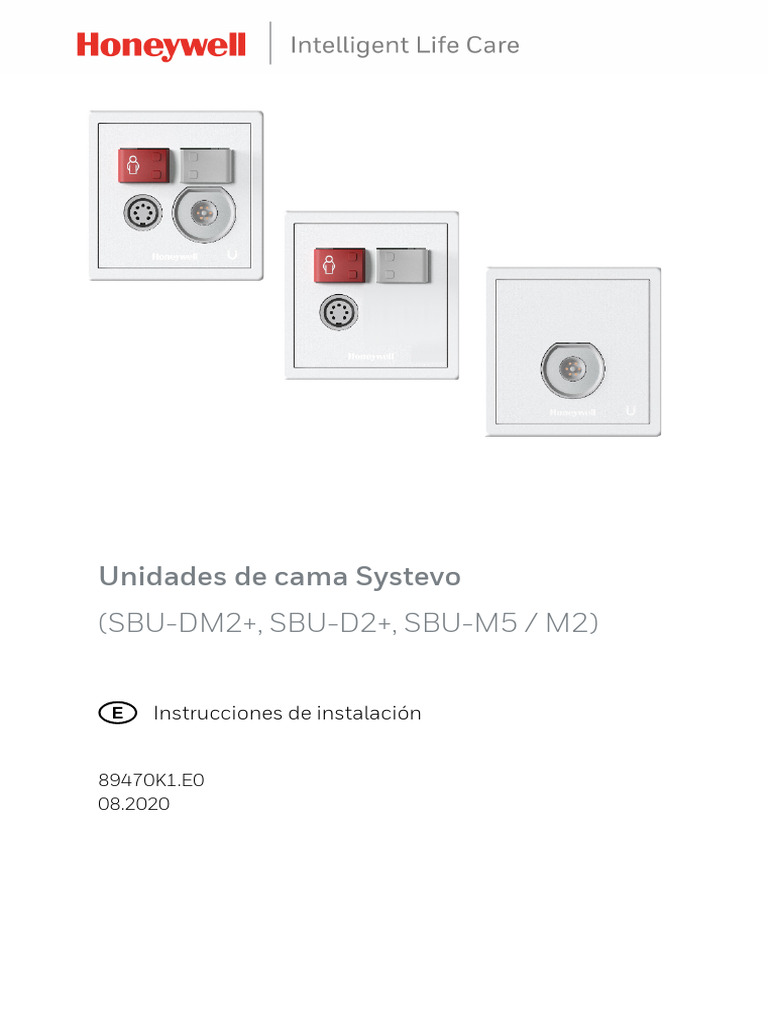 Unidades de Cama Systevo: (SBU-DM2+, SBU-D2+, SBU-M5 / M2) | PDF ...