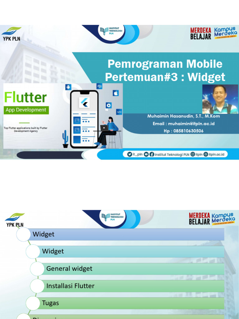 Memahami Widget dalam Flutter | PDF