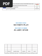 Security Management Plan Template | PDF | Security Guard | Identity ...