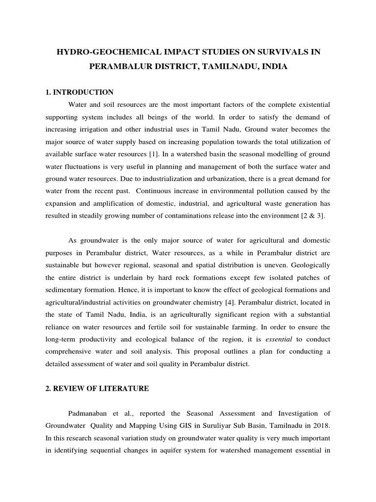 Elakkiya Research Proposal | PDF