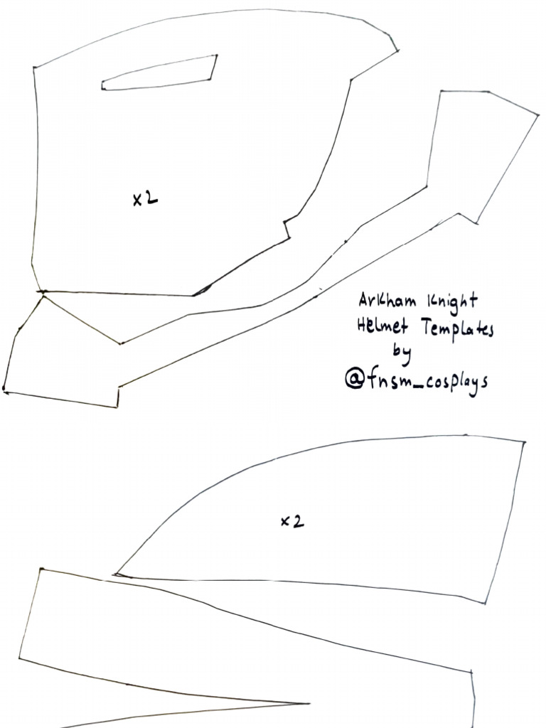 Arkham Knight Helmet | PDF