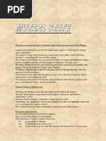 Mutapa State Notes | PDF