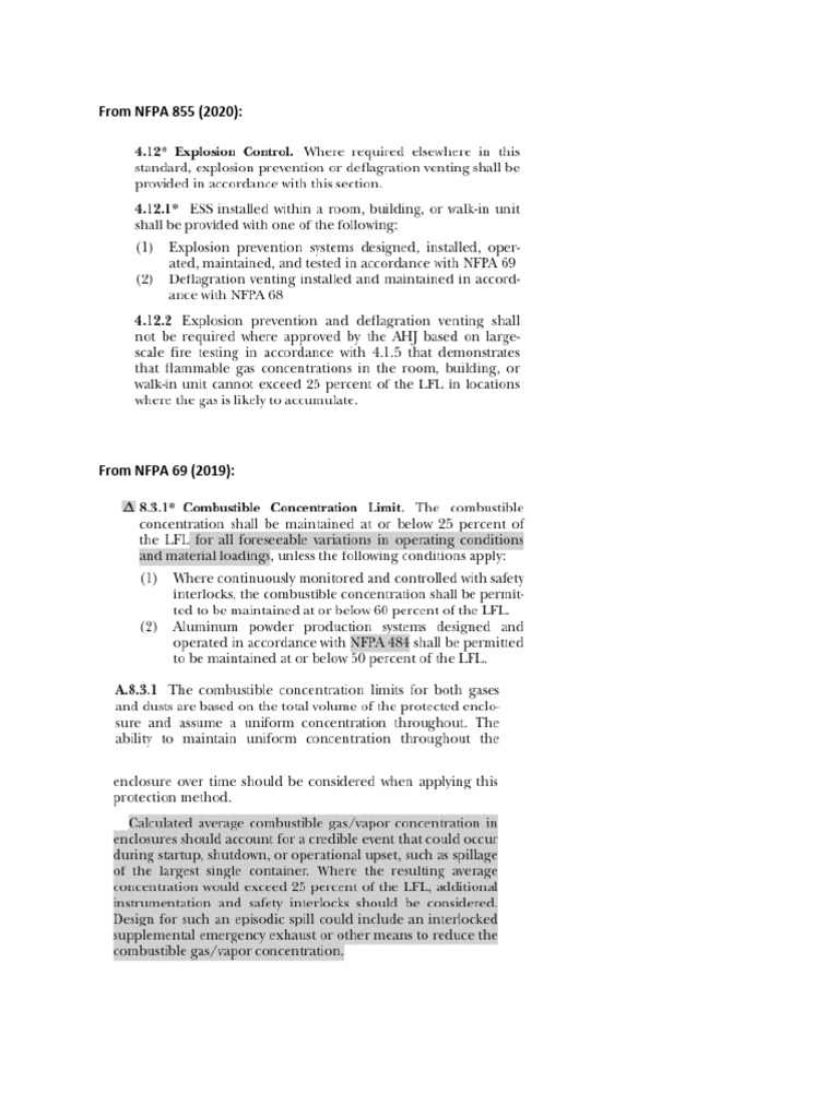 NFPA Vent Sizing Guidelines | PDF | Technology & Engineering