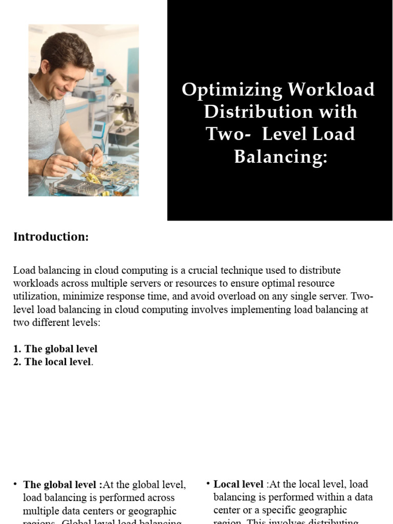 Cloud Computing Presentation Pdf Load Balancing Computing Cloud Computing