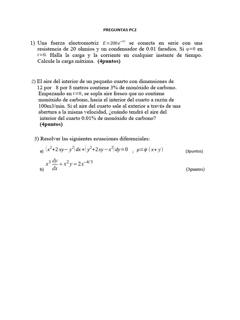Preguntas Pc2 | PDF | Métodos y materiales de enseñanza