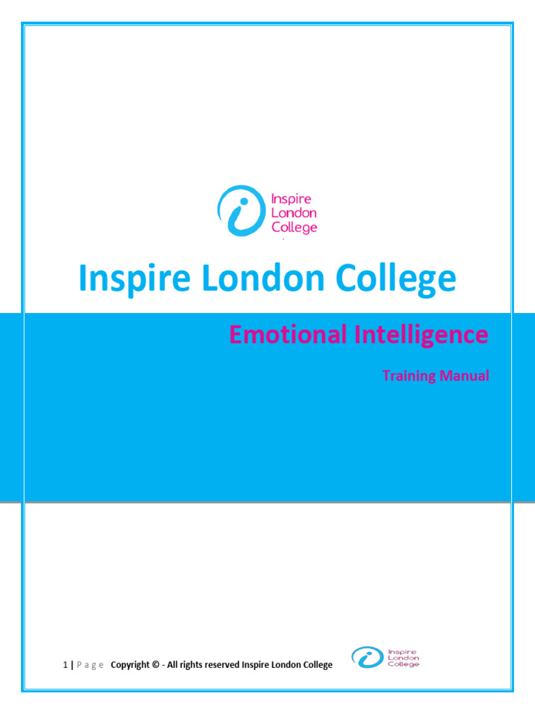 Unit 4 - Understanding Emotional Intelligence | PDF | Emotional ...