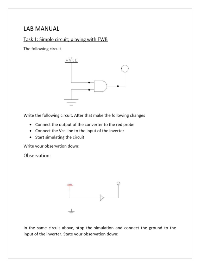 Fazila (21-43) MB DLD LAB Manual | PDF | Logic Gate | Boolean Algebra