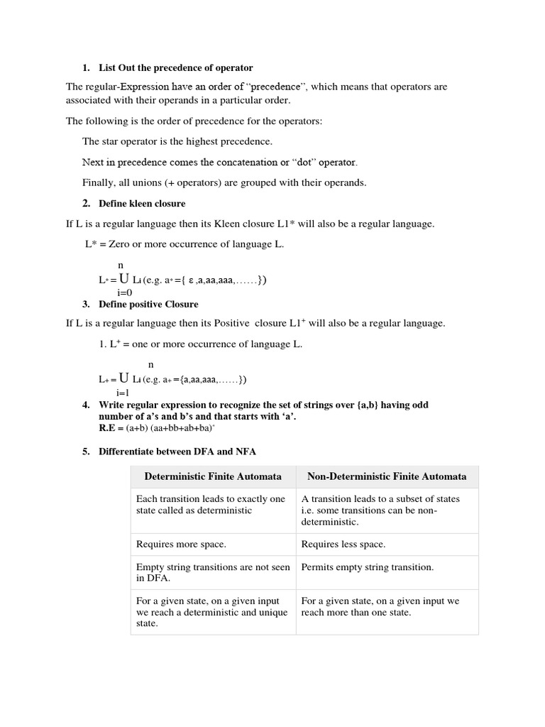 QB With Answer | PDF | Regular Expression | Mathematics QB With Answer | PDF | Regular Expression | Mathematics
