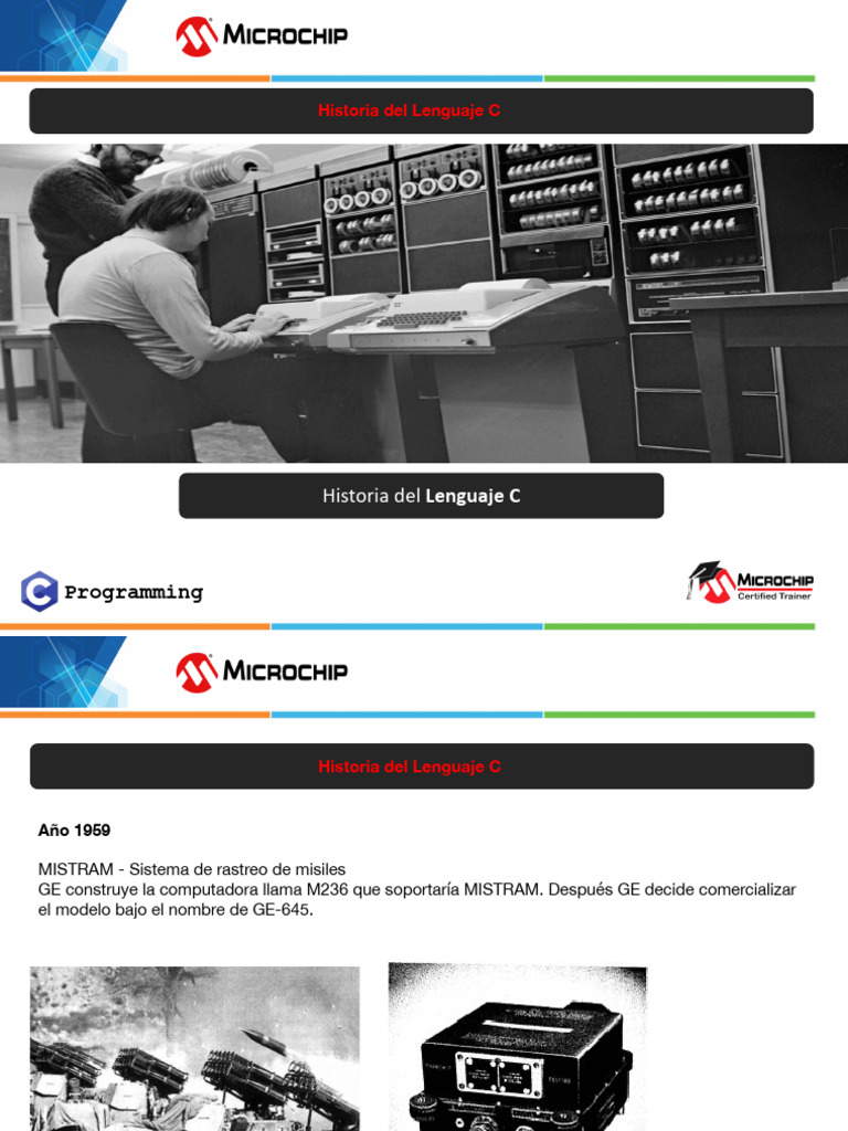 1-Historia Del Lenguaje C-2023 | PDF | C (lenguaje de programación) | Unix