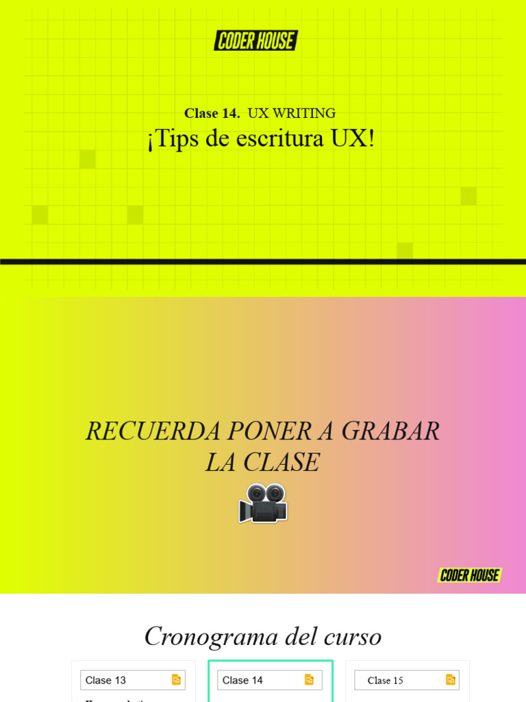 ¡Tips de Escritura UX! | PDF ¡Tips de Escritura UX! | PDF