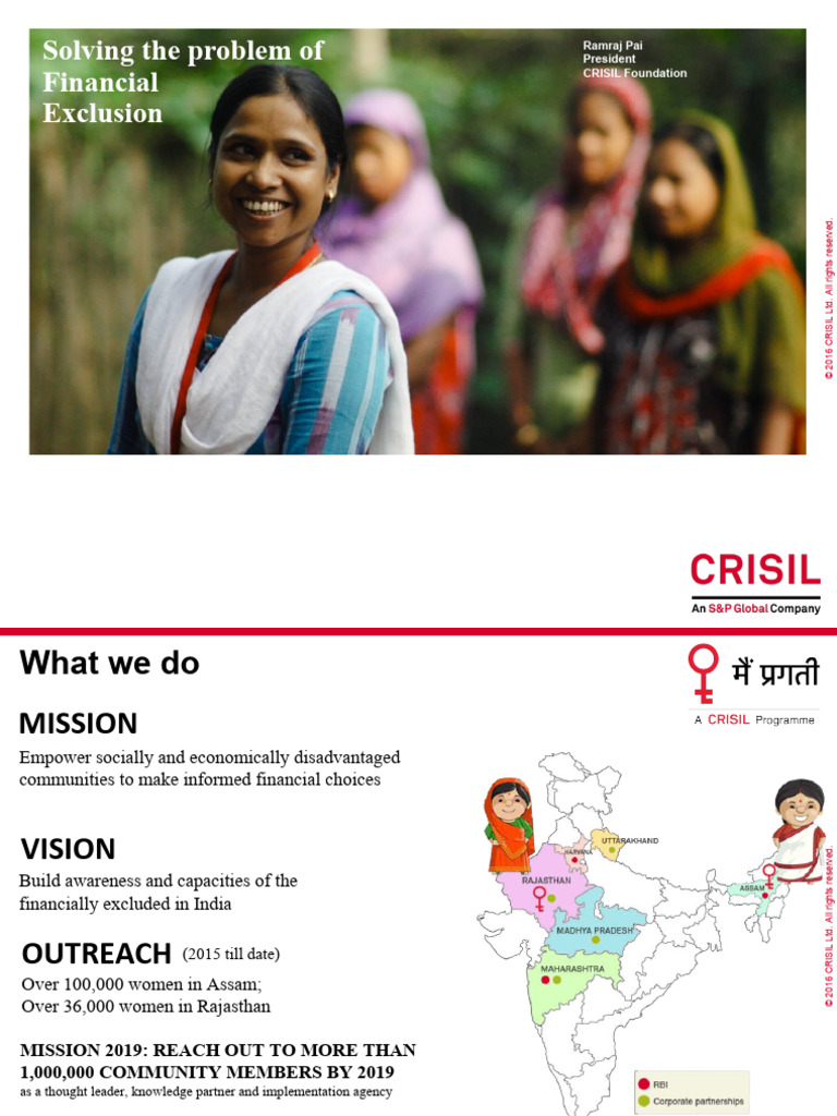 Crisil LTD | PDF | Capacity Building | Financial Literacy