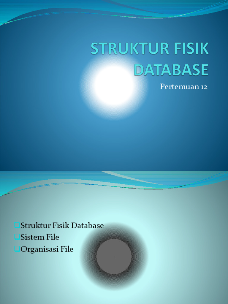 Struktur Fisik Database dan Sistem File | PDF | Bisnis