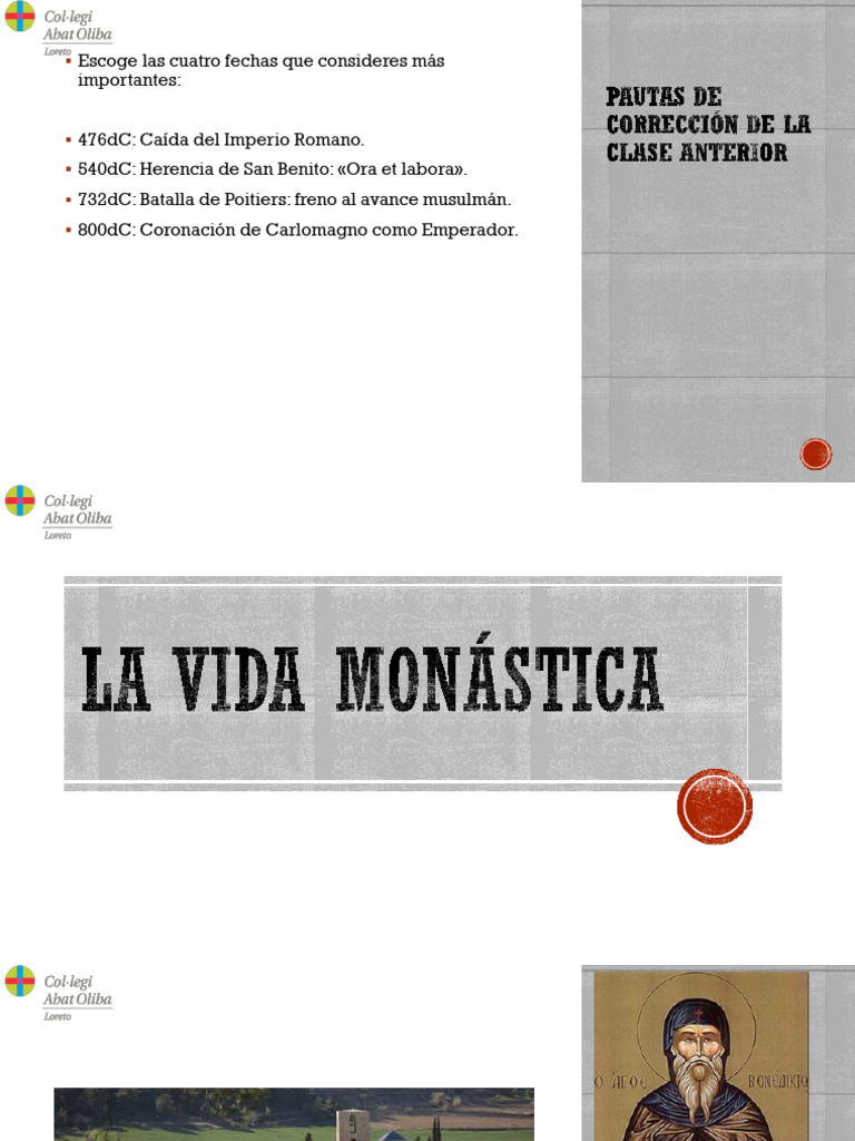 Importancia de la Vida Monástica | PDF
