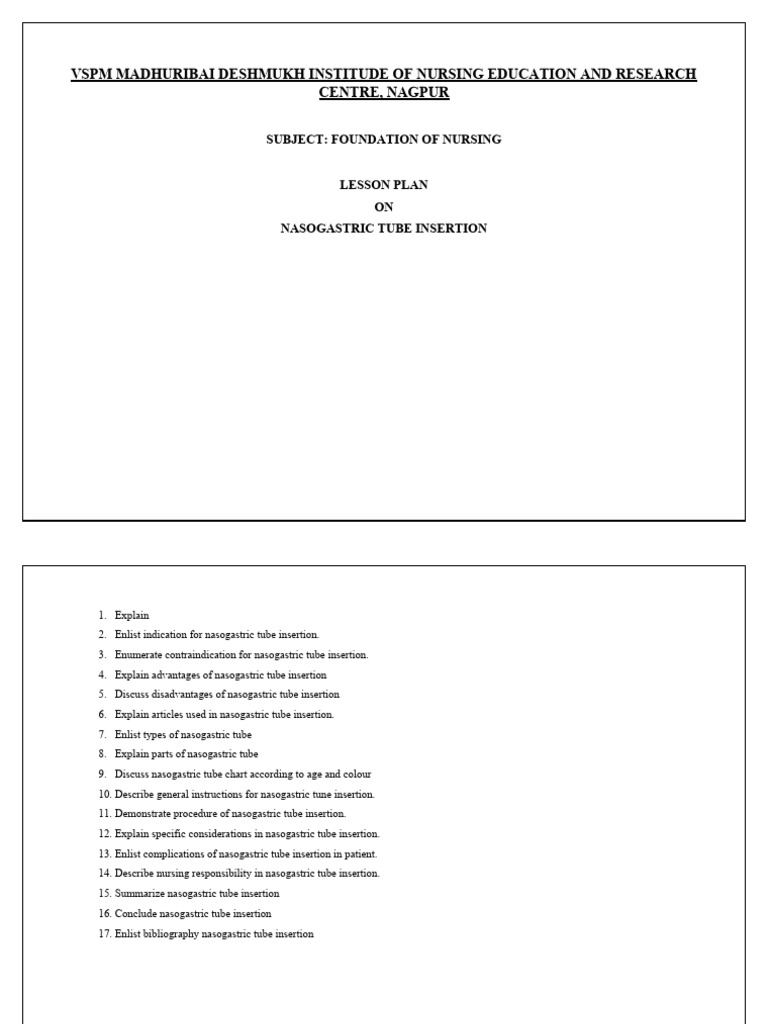 CARDIAC CATHETERIZATION Lesson Plan | PDF
