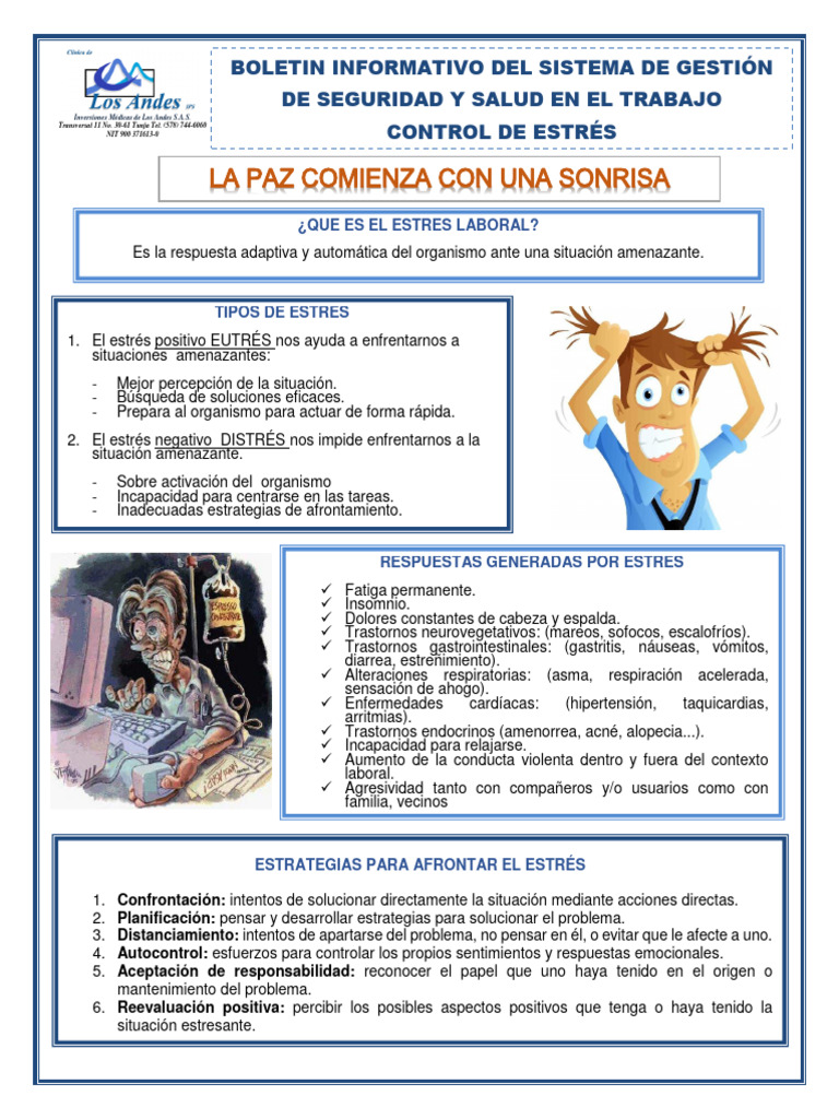 Estrategias para Manejo del Estrés Laboral | PDF