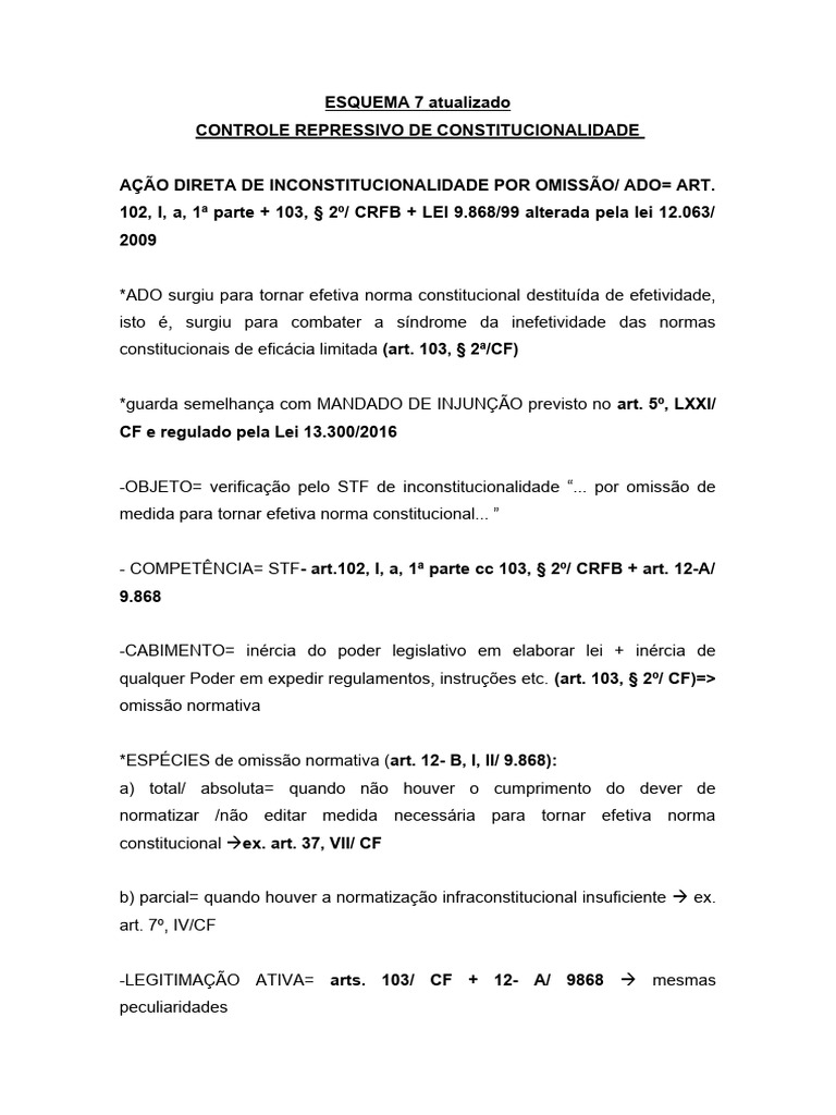 Esquema 7 ADO Atualizado | PDF