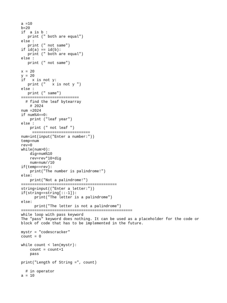 If Classnote | PDF | Computers | Technology & Engineering