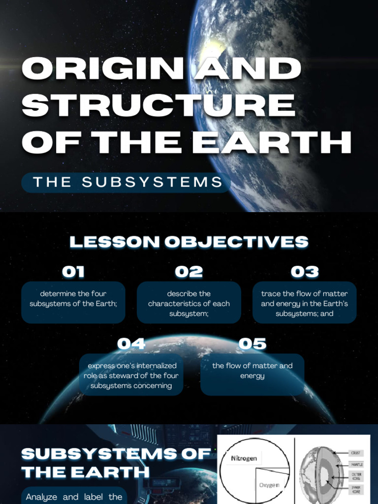 The Planet Earth Science Presentation | PDF | Earth | Atmosphere