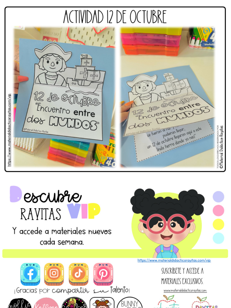 85. Actividades 12 de Octubre | PDF